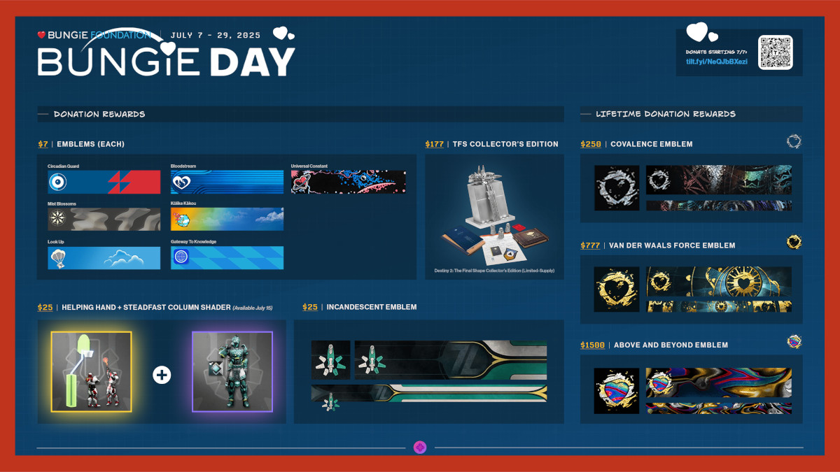 Bungie Day 2025 koopjes in de Bungie Store | Pragalicious